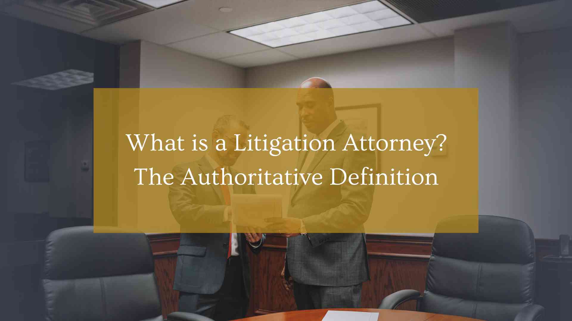 Litigation Attorney Litigation Attorney In New London, CT Waller